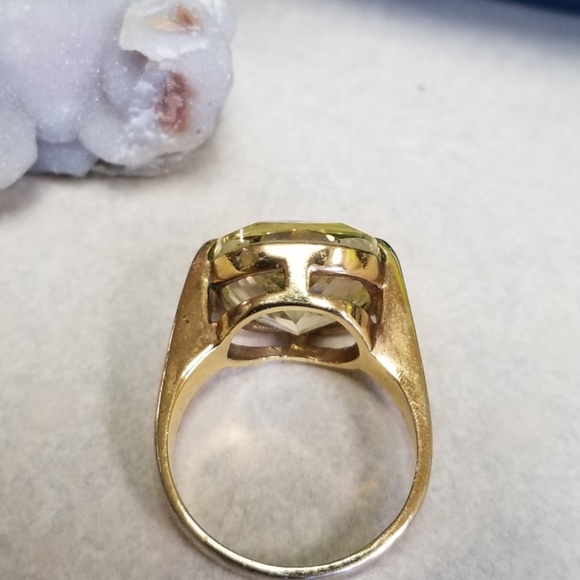 Fashion Jewelry | Jewelry | Sapphire Gold Tone Ring | Poshmark